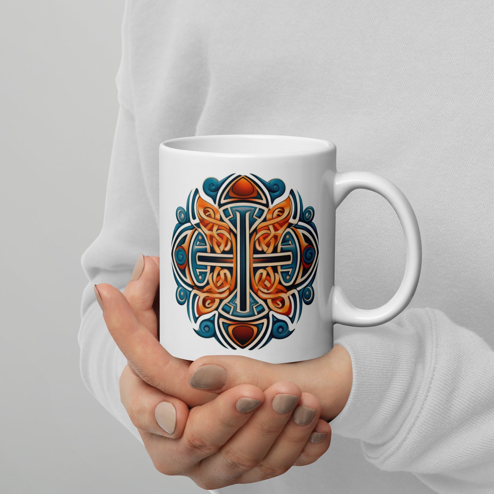 Celtic Mug Celtic Knot Celtic Print Celtic Gift Irish - Etsy