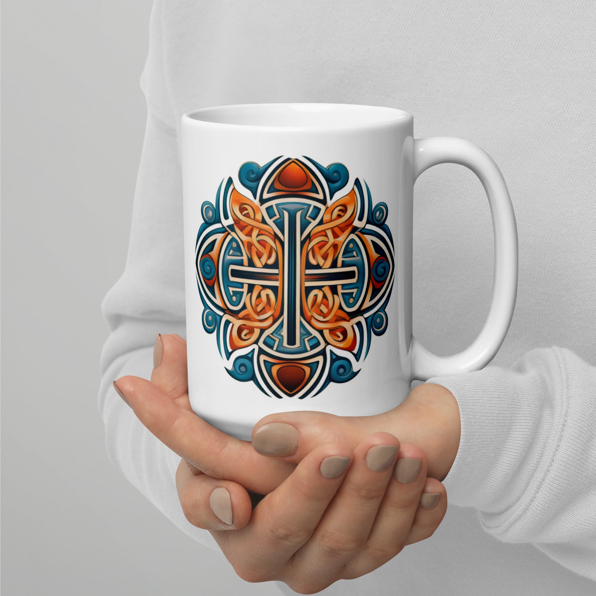 Celtic Mug Celtic Knot Celtic Print Celtic Gift Irish - Etsy