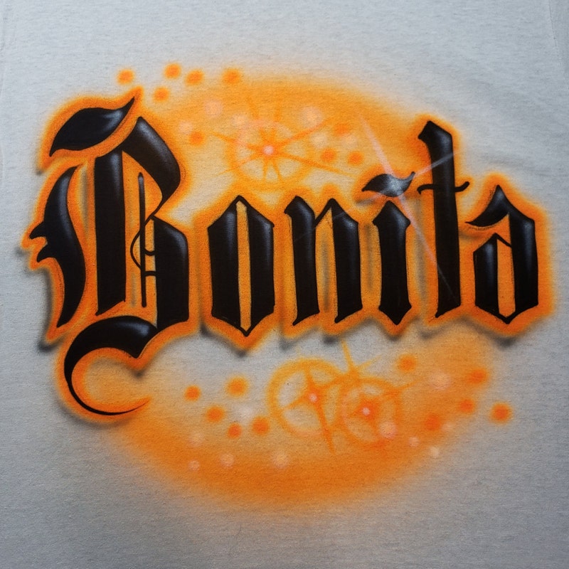 Airbrush Font - Etsy