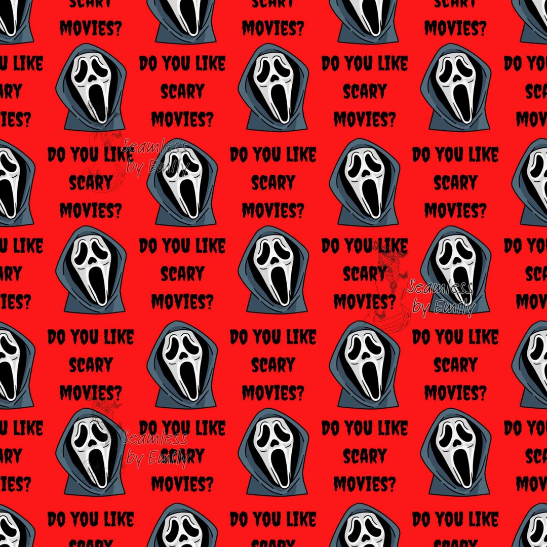 Scream Seamless File - Etsy