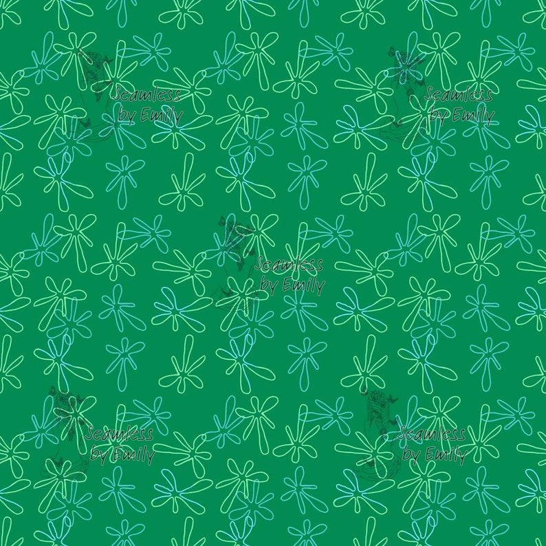 Hand-drawn Disgust Dress Seamless - Etsy