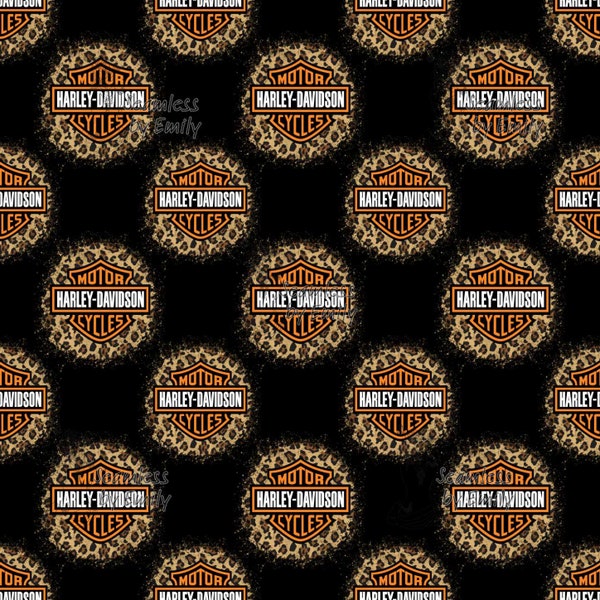 Harley Davidson Fabric - Etsy