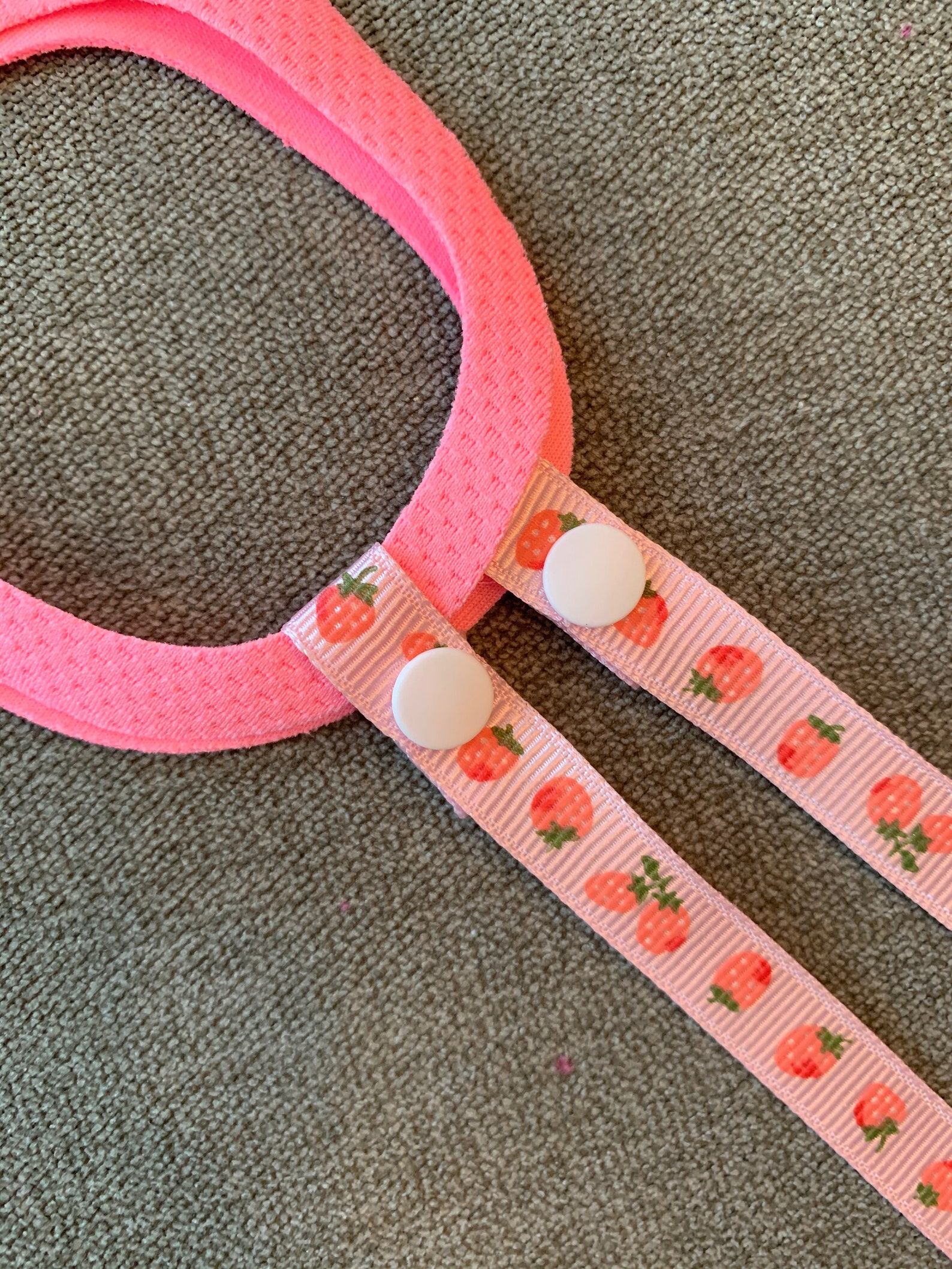 Kids Mask Lanyard /kids Mask / Kids Mask Strap / Lanyard With Snap ...