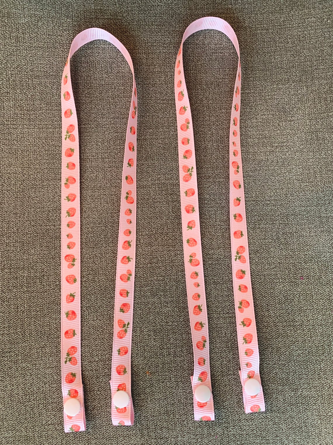 Kids Mask Lanyard /kids Mask / Kids Mask Strap / Lanyard With Snap ...