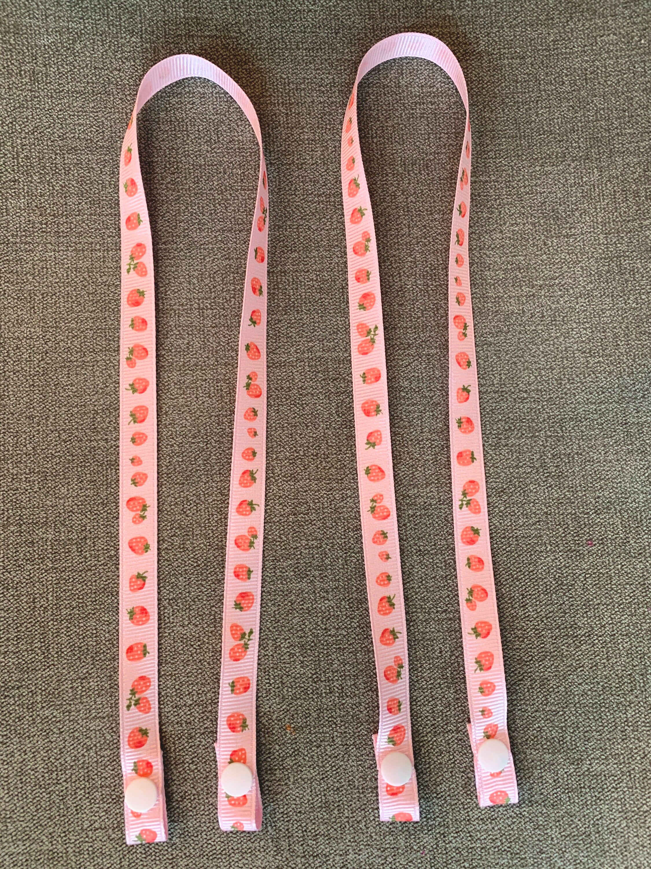 Kids Mask Lanyard /kids Mask / Kids Mask Strap / Lanyard With Snap ...