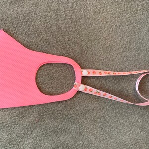 Kids Mask Lanyard /kids Mask / Kids Mask Strap / Lanyard With Snap ...