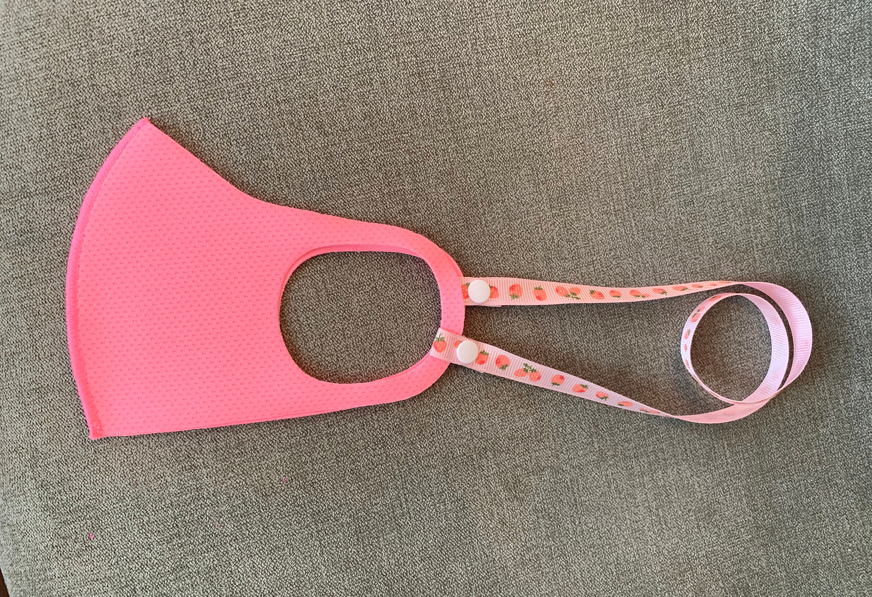 Kids Mask Lanyard /kids Mask / Kids Mask Strap / Lanyard With Snap ...