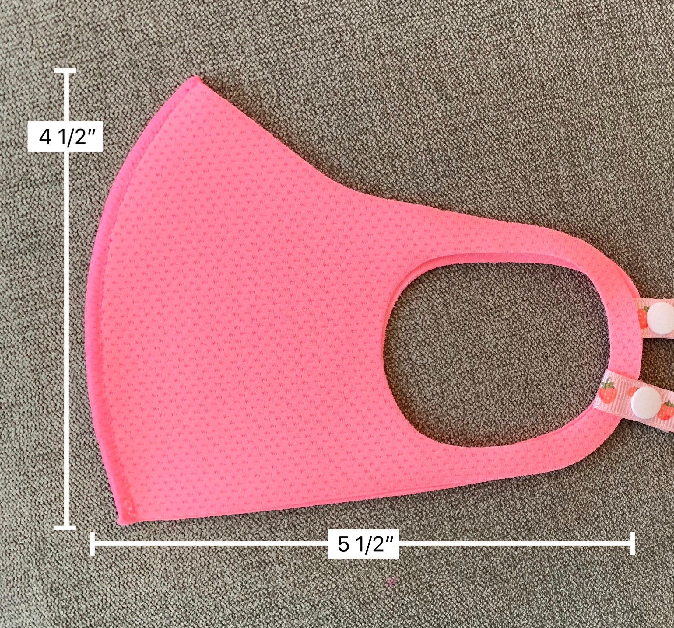 Kids Mask Lanyard /kids Mask / Kids Mask Strap / Lanyard With Snap ...