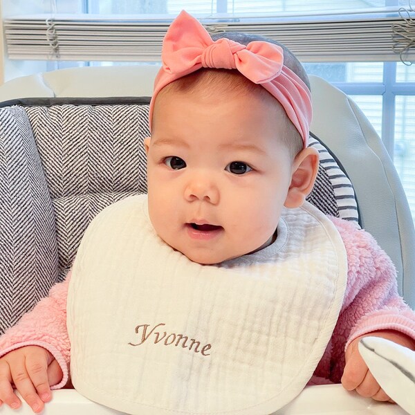 Bib Embroidery - Etsy