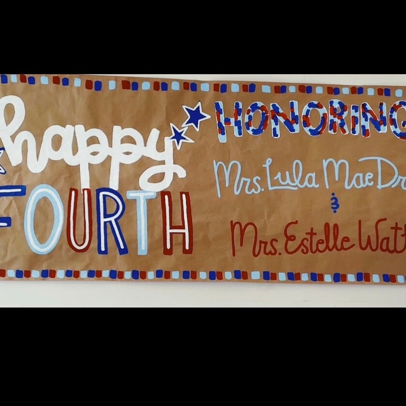 Painted Banner - Etsy