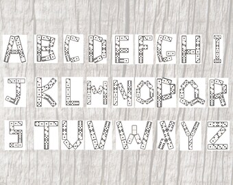 Pastel Printable Alphabet With Accents, Alphabet Digital Instant ...