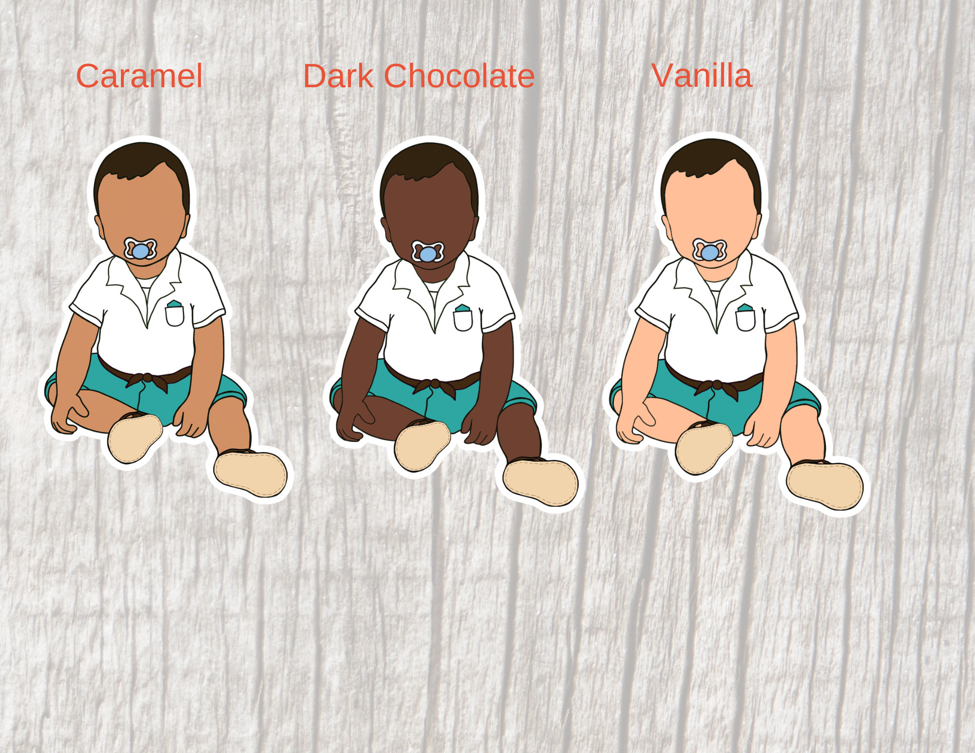 Baby Boy Multicultural Party Decorations PNG, Multicultural Party Decor ...