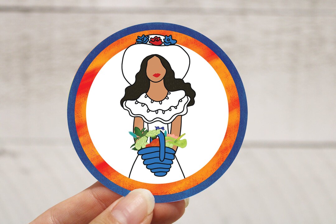 Latina Party Sticker, Multicultural Party Sticker DIGITAL Downloads ...