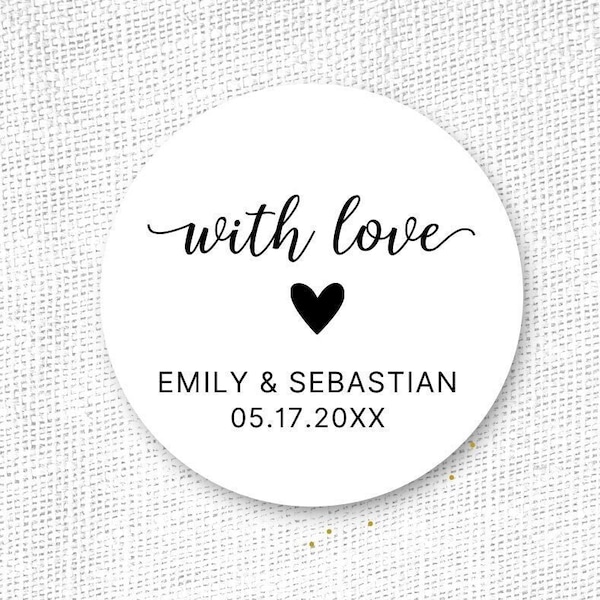 Engagement Sticker - Etsy