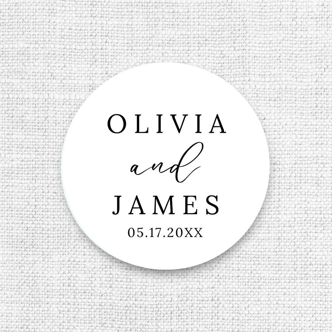 Wedding Sticker, Wedding Thank You Label, Thank You for Celebrating ...