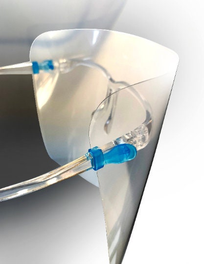 2, 5, 10, 50, 100 Pack of Full Face Shield Glasses Protection Mask ...