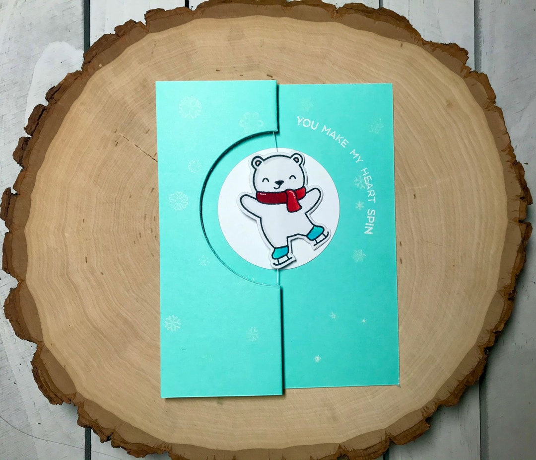 You Make My Heart Spin Spinner Greeting Cards - Etsy