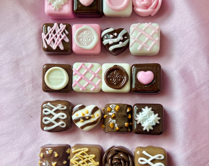 Handmade Kawaii Chocolate Resin Magnets - Etsy