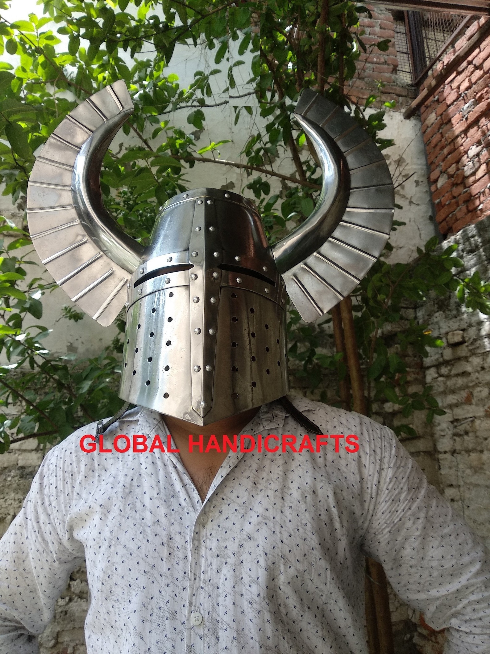 Medieval Knight Great Helmet With Teutonic Crest Wing Helmet Warrior ...