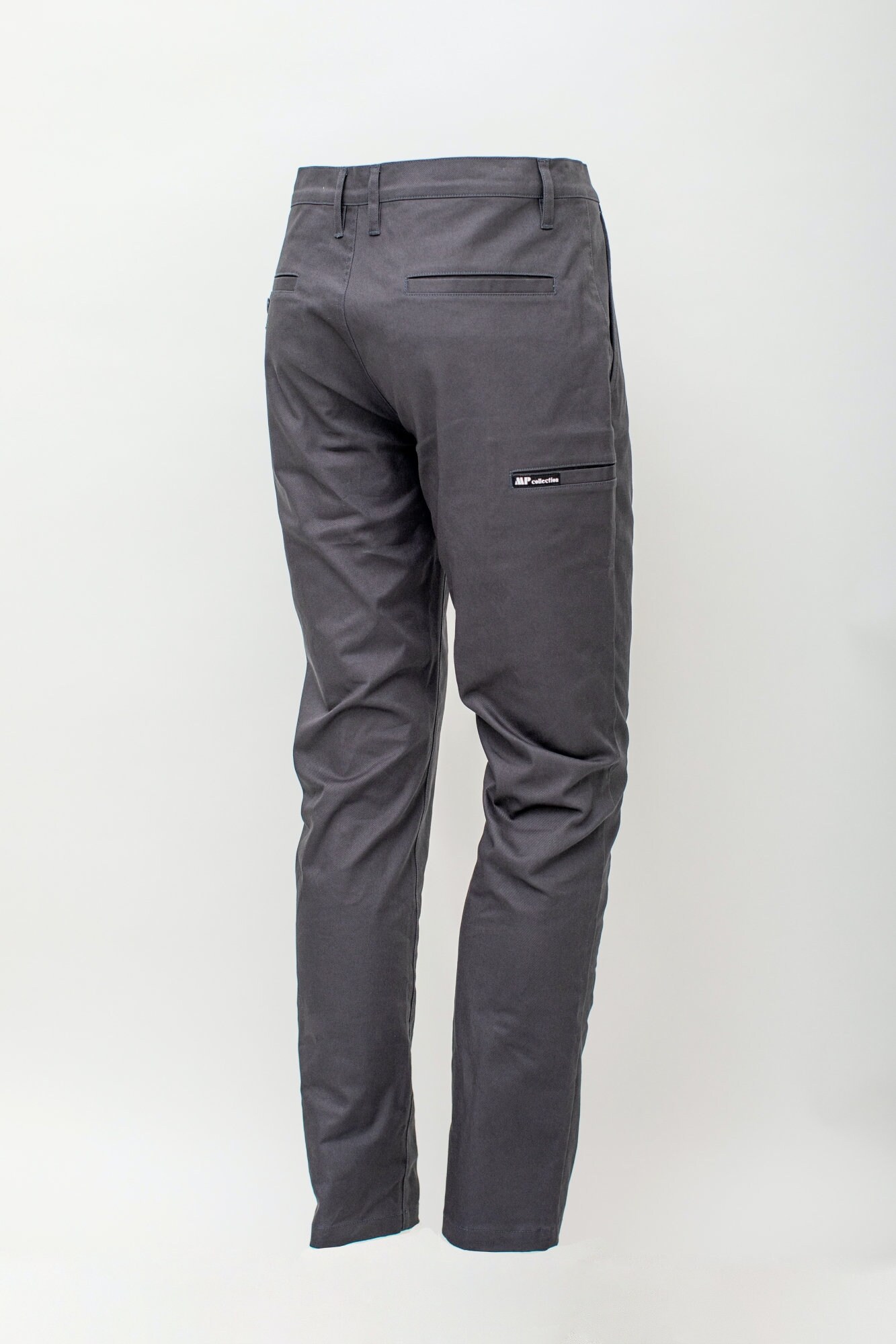 Men's Charcoal Long Cellphone Pocket Pants - Etsy