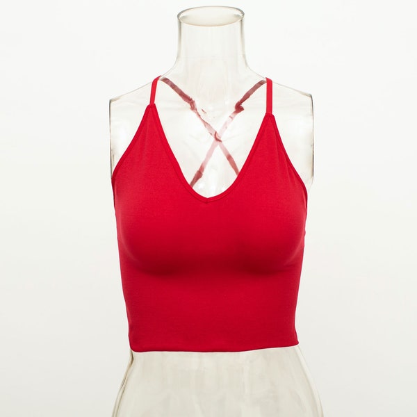 Red Bra - Etsy