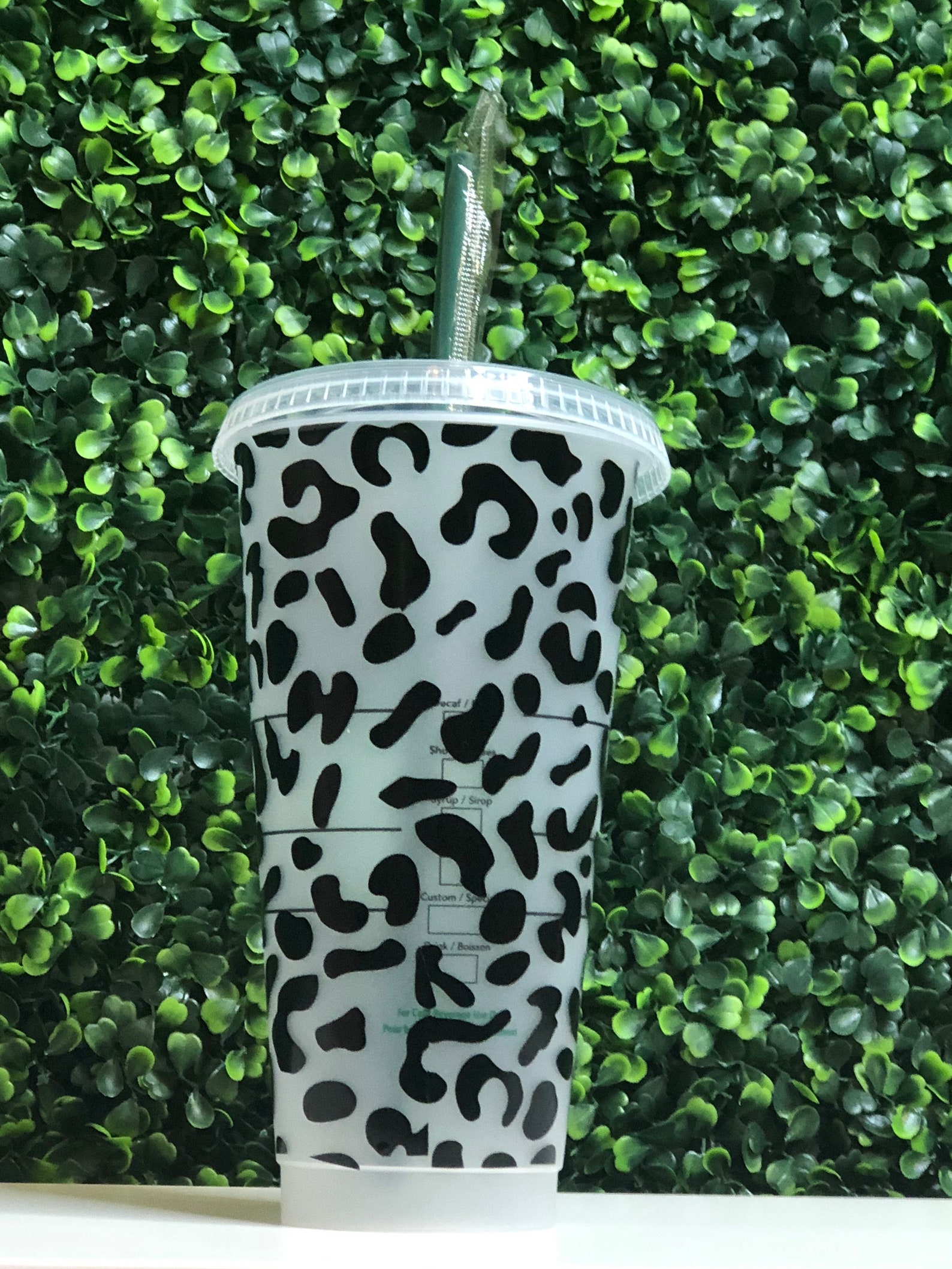 Leopard Print Cold Cup - Etsy