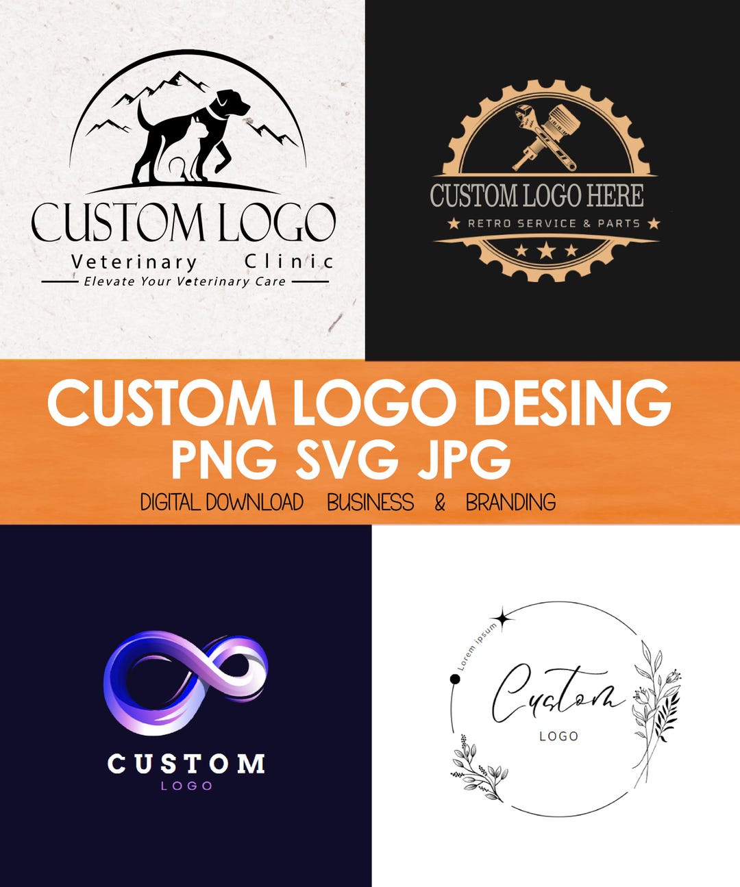 Custom Logo Design, Logo Design, Logo Designer, Professional Logo ...