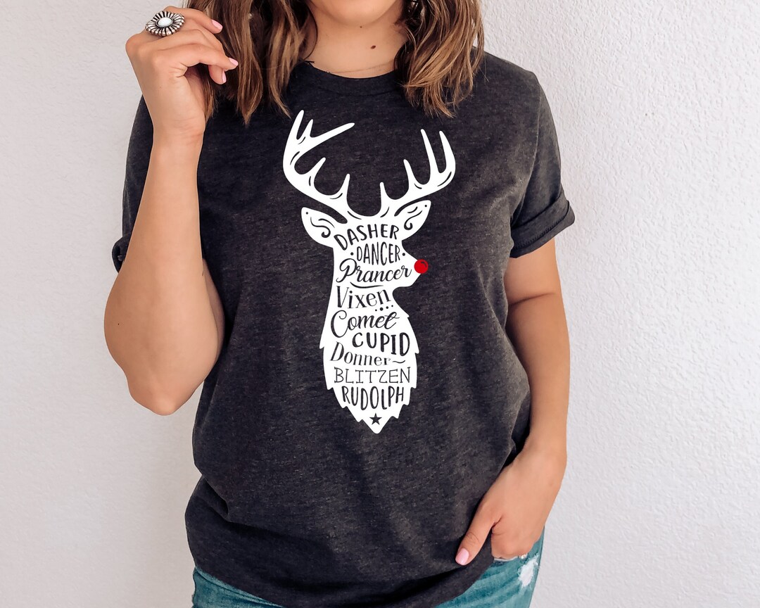 Santa's Red Nose Reindeers, Dasher Prancer Vixen Comet Cupid Donne ...