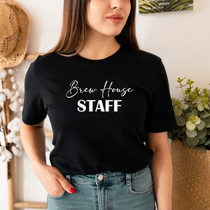 Custom Staff Shirt, Event Staff Shirt, Custom Bar Staff Shirt, Work ...