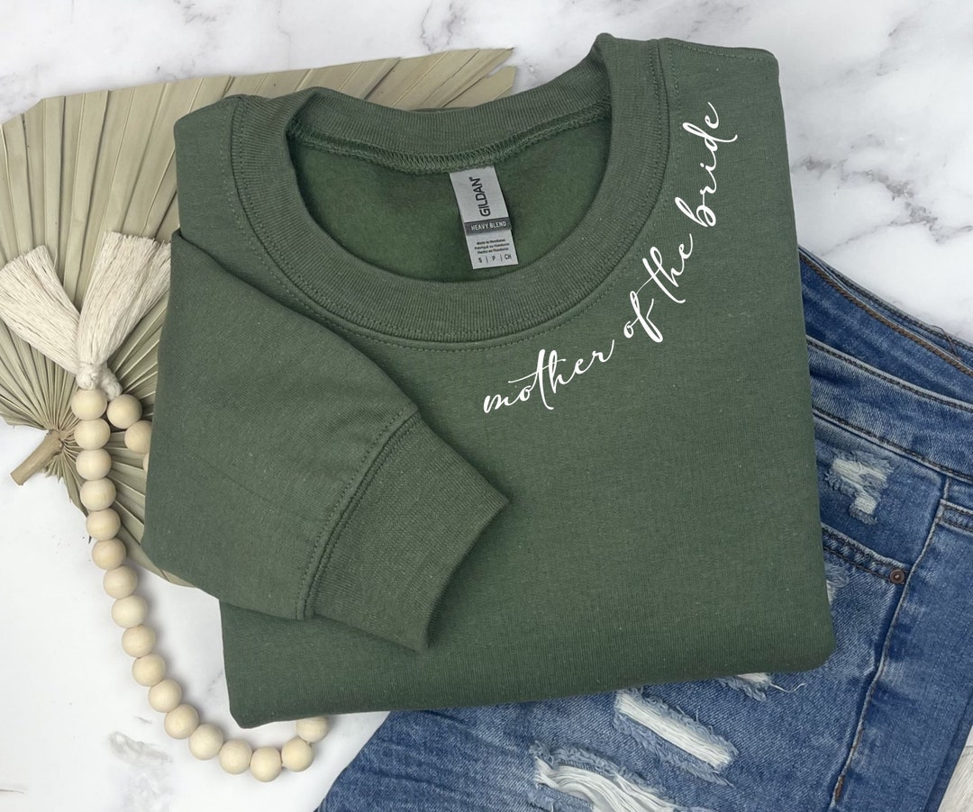 Mother of the Bride Sweatshirt, Matching Family of the Bride Hoodie ...