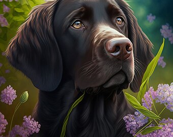 Schnauzer Cute, Painting, PNG, and JPG - Etsy