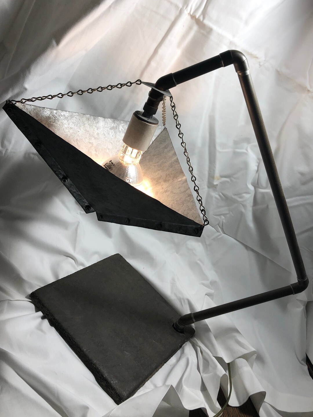 Hanging Pyramid, Accent Table Lamp - Etsy