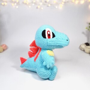 Totodile Crochet Pattern. PDF Plushie Amigurumi Pattern in English - Etsy