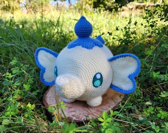 Depresso Crocheted Plush, Palworld Handmade Amigurumi - Etsy