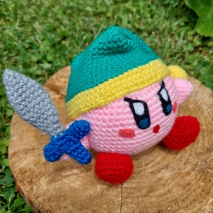 Kirby Crochet Pattern. PDF Plushie Amigurumi Pattern in English ...