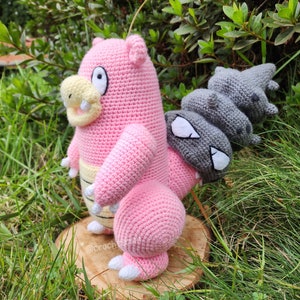 Slowbro Crochet Pattern. PDF Plushie Amigurumi Pattern in English - Etsy