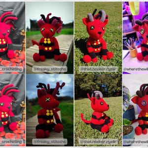 Karlach and Clive Crochet Patterns. PDF Plushie Amigurumi Patterns in ...