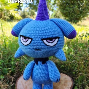 Depresso Crochet Pattern. Palworld PDF Plushie Amigurumi Pattern in ...