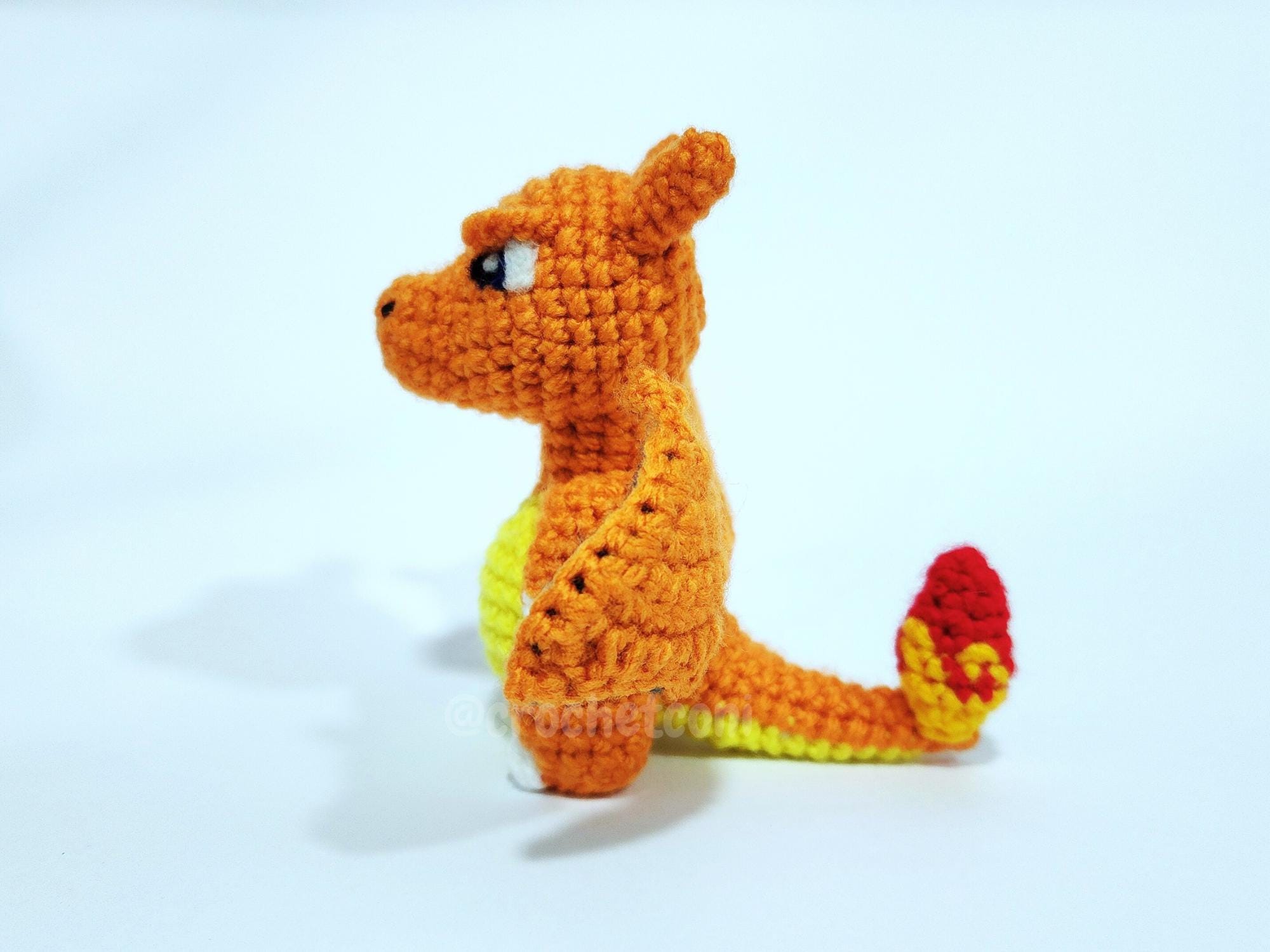 Charizard Crochet Pattern. PDF Plushie Amigurumi Pattern in English - Etsy