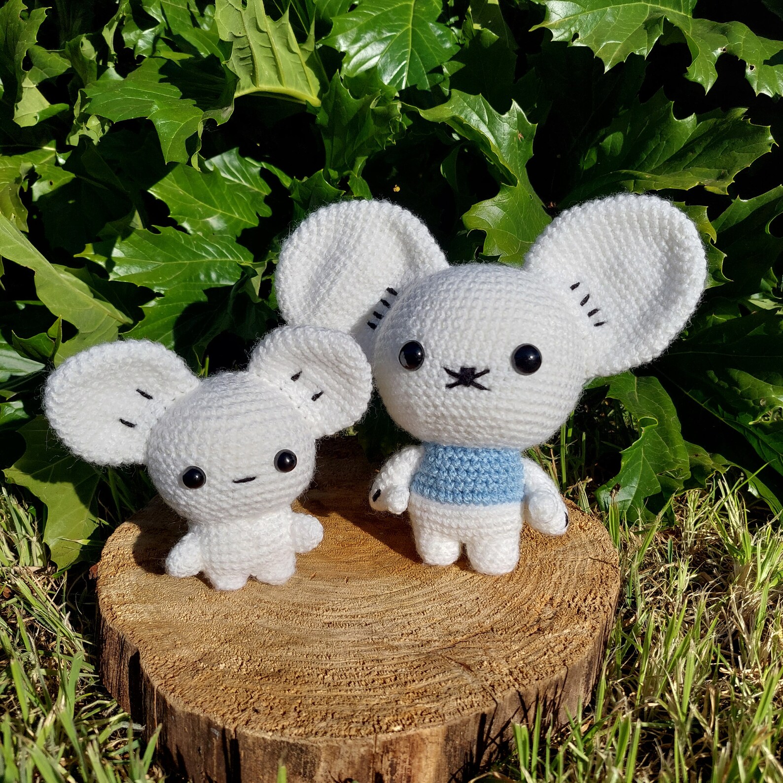 Maushold Tandemaus Crochet Pattern. PDF Plushie Amigurumi - Etsy