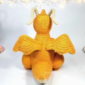 Dragonite Crochet Pattern. PDF Plushie Amigurumi Pattern in English - Etsy