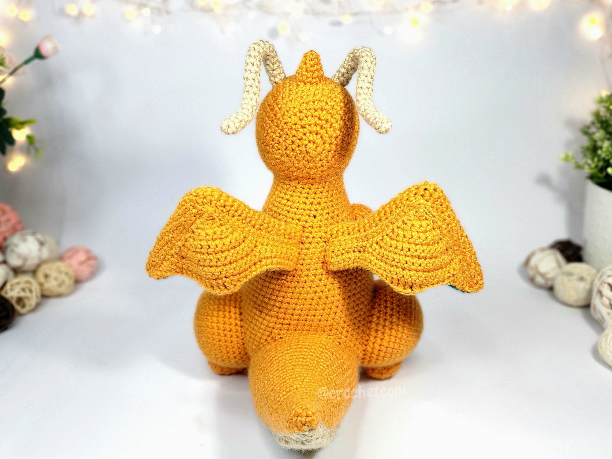 Dragonite Crochet Pattern. PDF Plushie Amigurumi Pattern in English - Etsy
