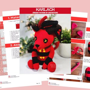 Karlach and Clive Crochet Patterns. PDF Plushie Amigurumi Patterns in ...