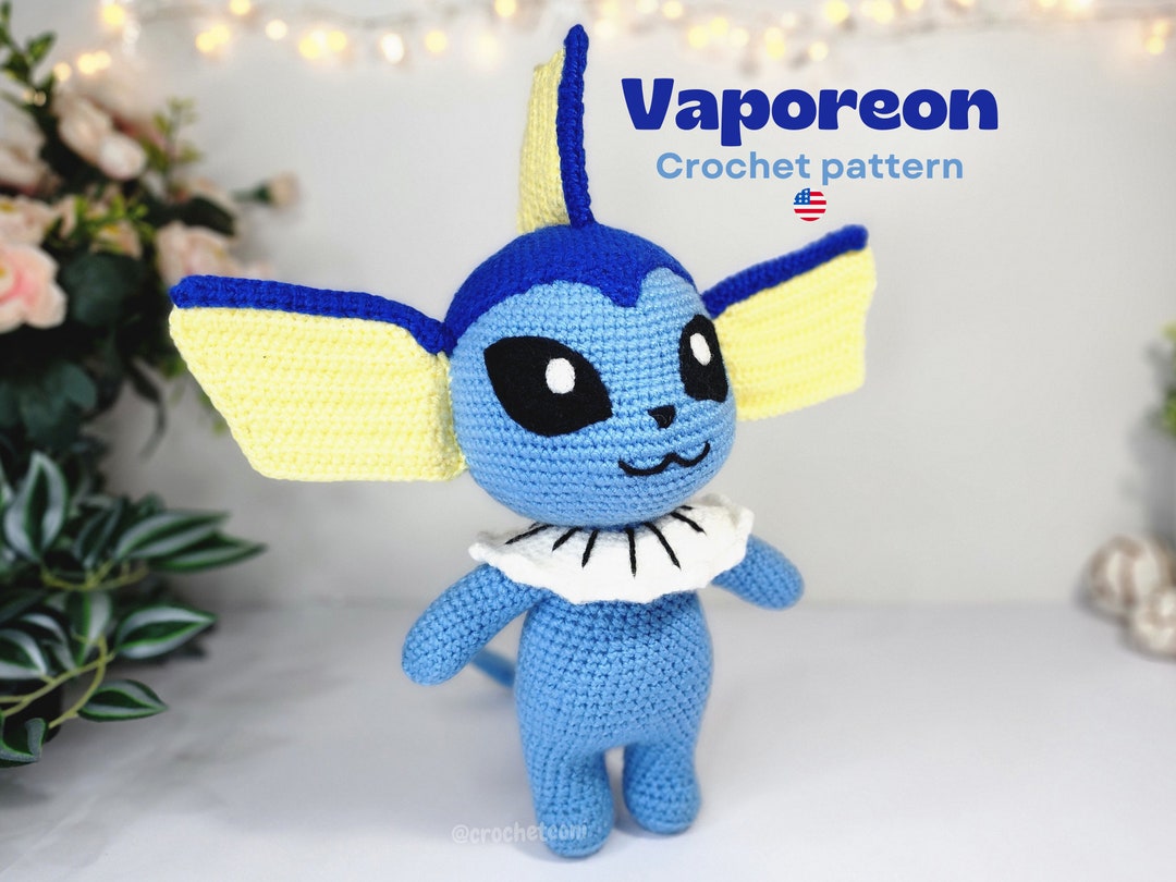 Pokemon Vaporeon Plush Patterns