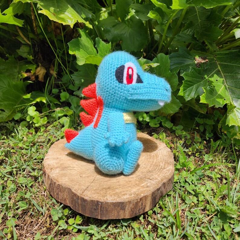 Totodile Crochet Pattern. PDF Plushie Amigurumi Pattern in - Etsy