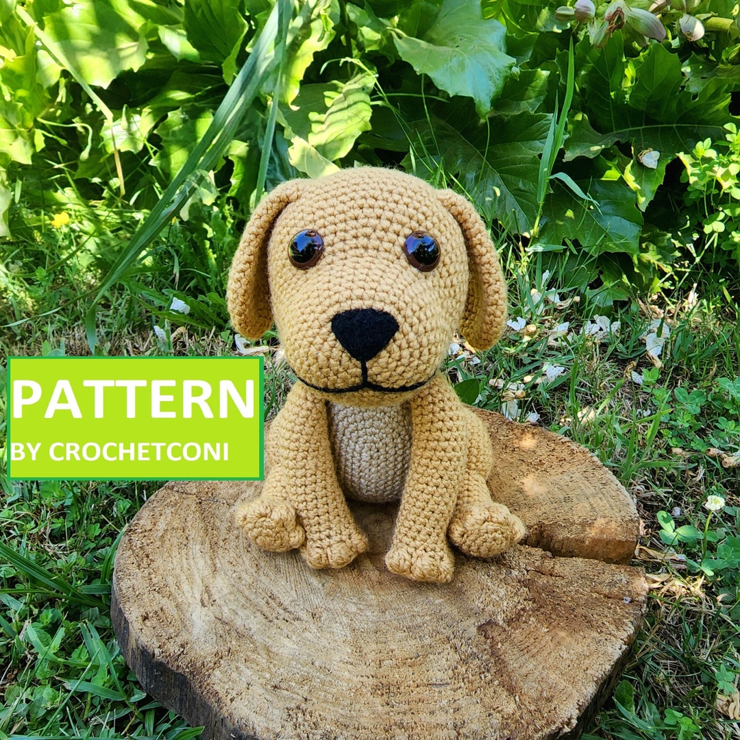 Puppy Dog Crochet Pattern, PDF Crochet Pattern in English. - Etsy