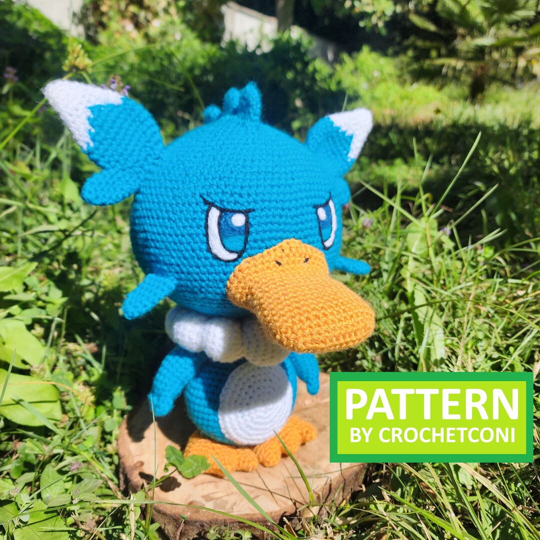 Fuack Crochet Pattern. Palworld PDF Plushie Amigurumi Pattern in ...
