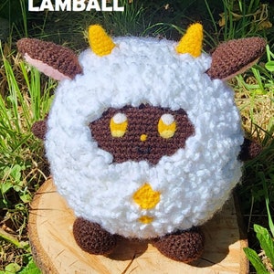 Lamball Crochet Pattern. Palworld PDF Plushie Amigurumi Pattern in ...