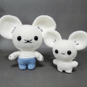 Maushold - Tandemaus Crochet Pattern. PDF Plushie Amigurumi Pattern in ...
