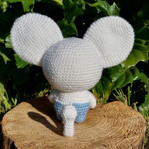 Maushold Tandemaus Crochet Pattern. PDF Plushie Amigurumi Pattern in ...